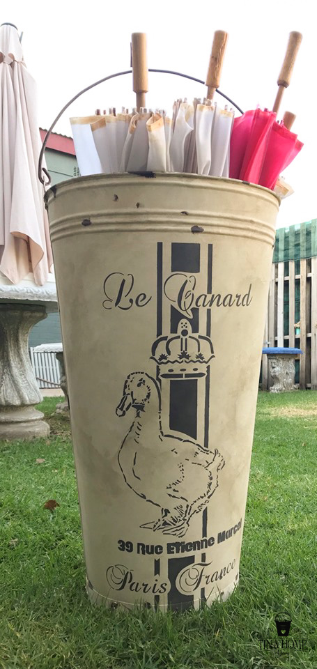 EXTRA LARGE PORCH BUCKET - Tin Home Decor